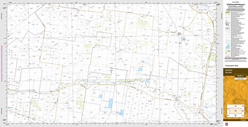 Rowena 8638-S Topographic Map 1:50k | eBay