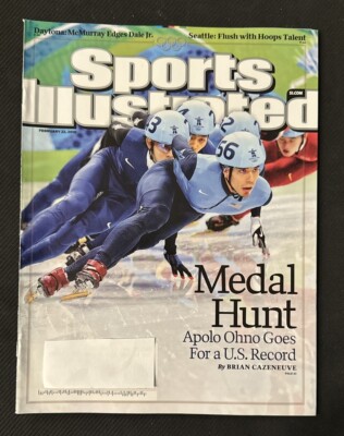 Sports Illustrated Magazine February 22, 2010 Apolo Ohno Olympics | eBay