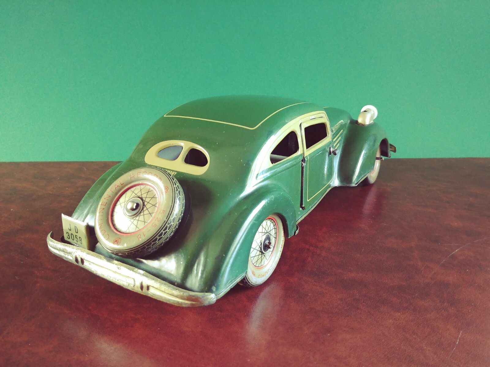 Scarce Deluxe Version 1930's JDN Distler Large Tin Wind-up Coupe ...