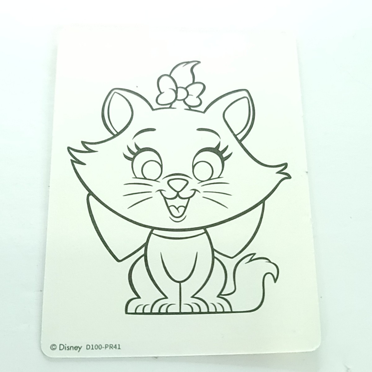 Marie Aristocats 2023 Card Fun 1/1 Disney 100 Carnival Paper Marie Aristocats 2023 Card Fun 1/1 Disney 100 Carnival Paper