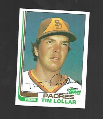 1982 Topps #587 Tim Lollar San Diego Padres EX-NM | eBay
