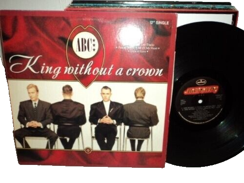 ABC - King Without A Crown 33 RPM Maxi-Single, 12" Sterling Promo Vinyl ...