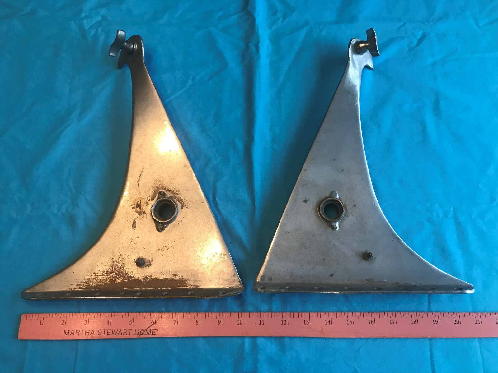 CHRIS CRAFT ONE - DEE-WITE BOAT WINDSHIELD BRACKETS | eBay