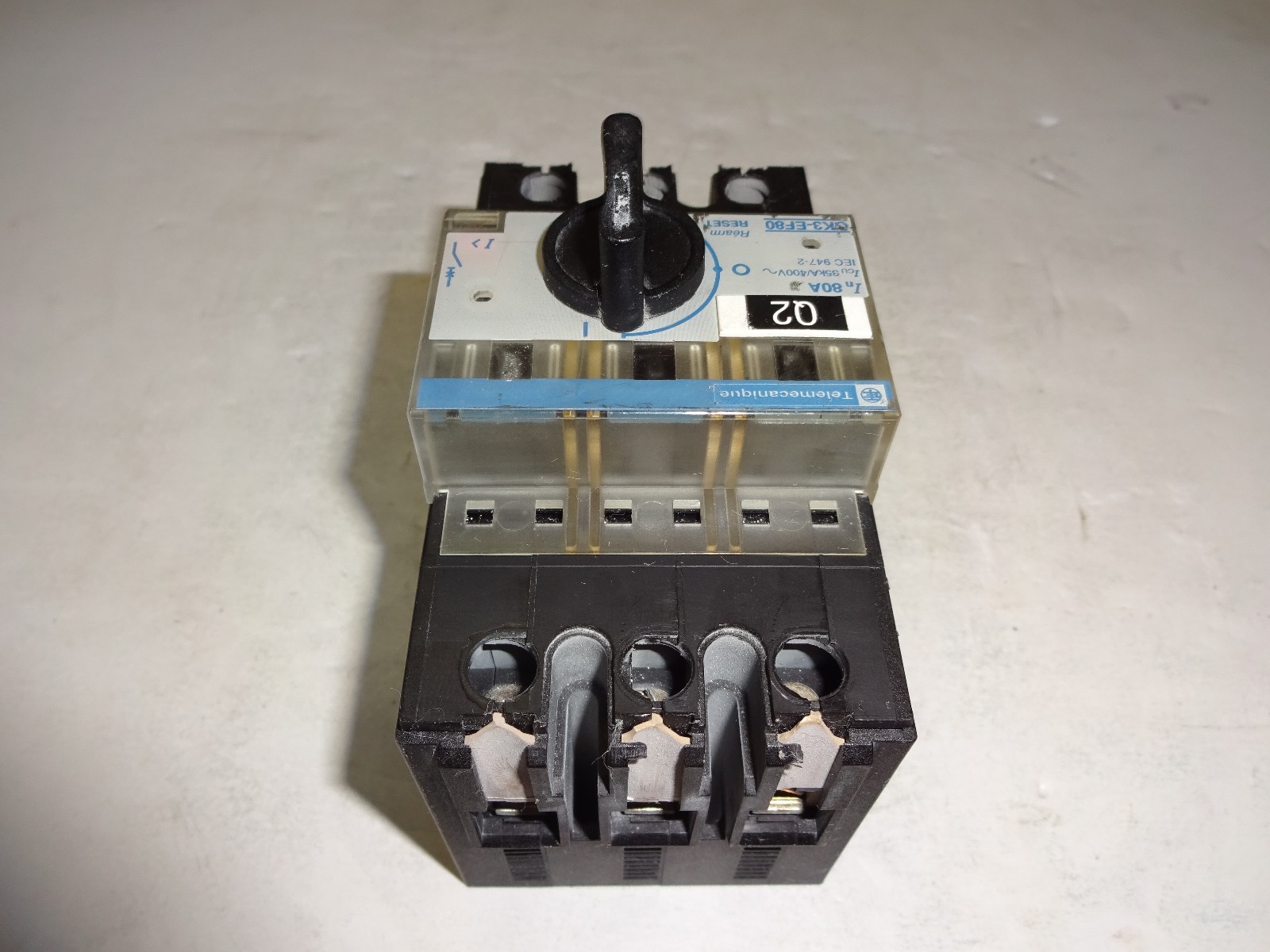 TELEMECANIQUE GK3-EF80 BREAKER ISOLATOR 80 AMP | eBay