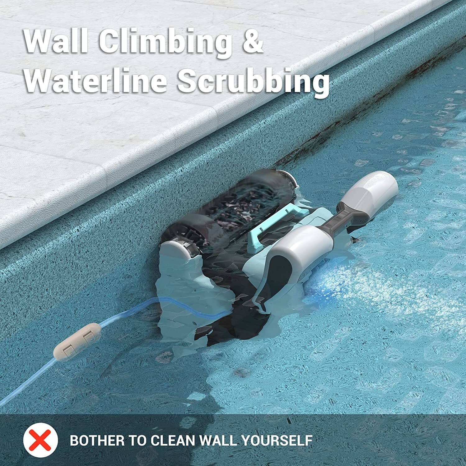 Aiper Automatic Robotic Pool Cleaner Orca 2000 | eBay