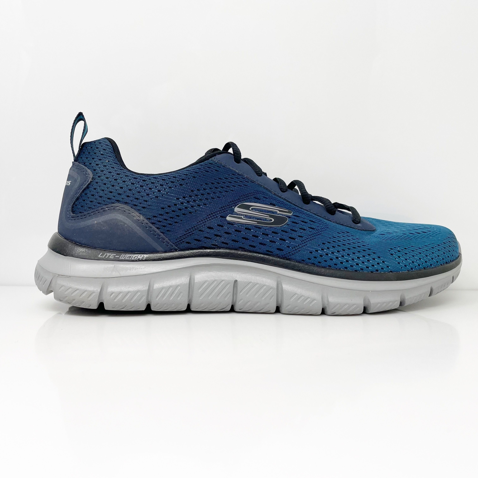 Skechers Mens Track Ripkent 232399 Blue Running Shoes Sneakers Size 10. ...