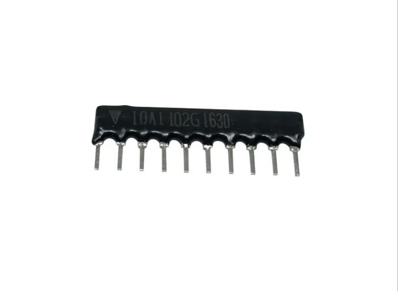 VISHAY CSC10A01-102G Bussed 1K Ohm 2% 9-Element SIP-10 Resistor Network ...