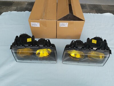 BMW E36 M3 GT Euro Ellipsoid Headlights | Yellow | H1 | 3W | Front ...