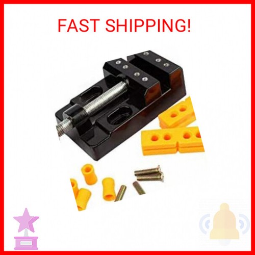 BUYSK Mini Bench Vice Clamp Mini Flat Clamp Opening Parallel Table Vise ...