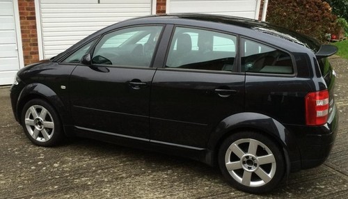 AUDI A2 1.4 diesel TDI 90 bhp 2003 breaking all parts available ebony ...