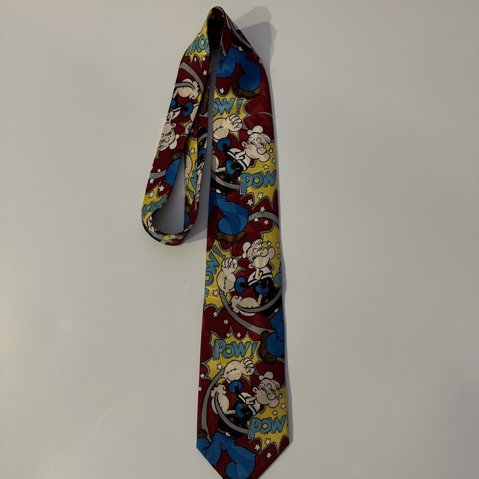 Vintage Popeye the Sailor Man Beans McGee Tie Necktie… - Gem