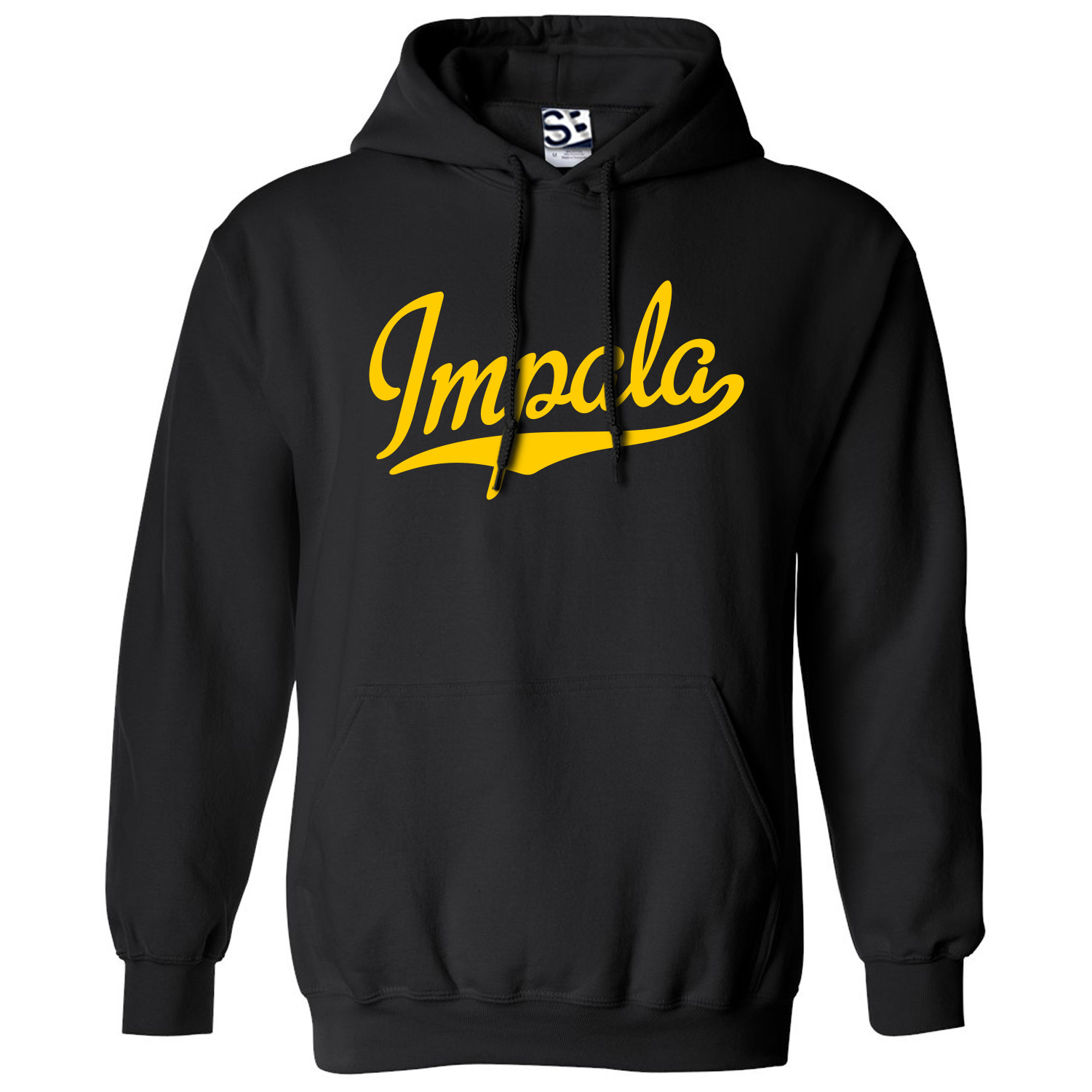 Impala Script Jersey HOODIE - Hooded SS 63 64 65 Lowrider Sweatshirt ...