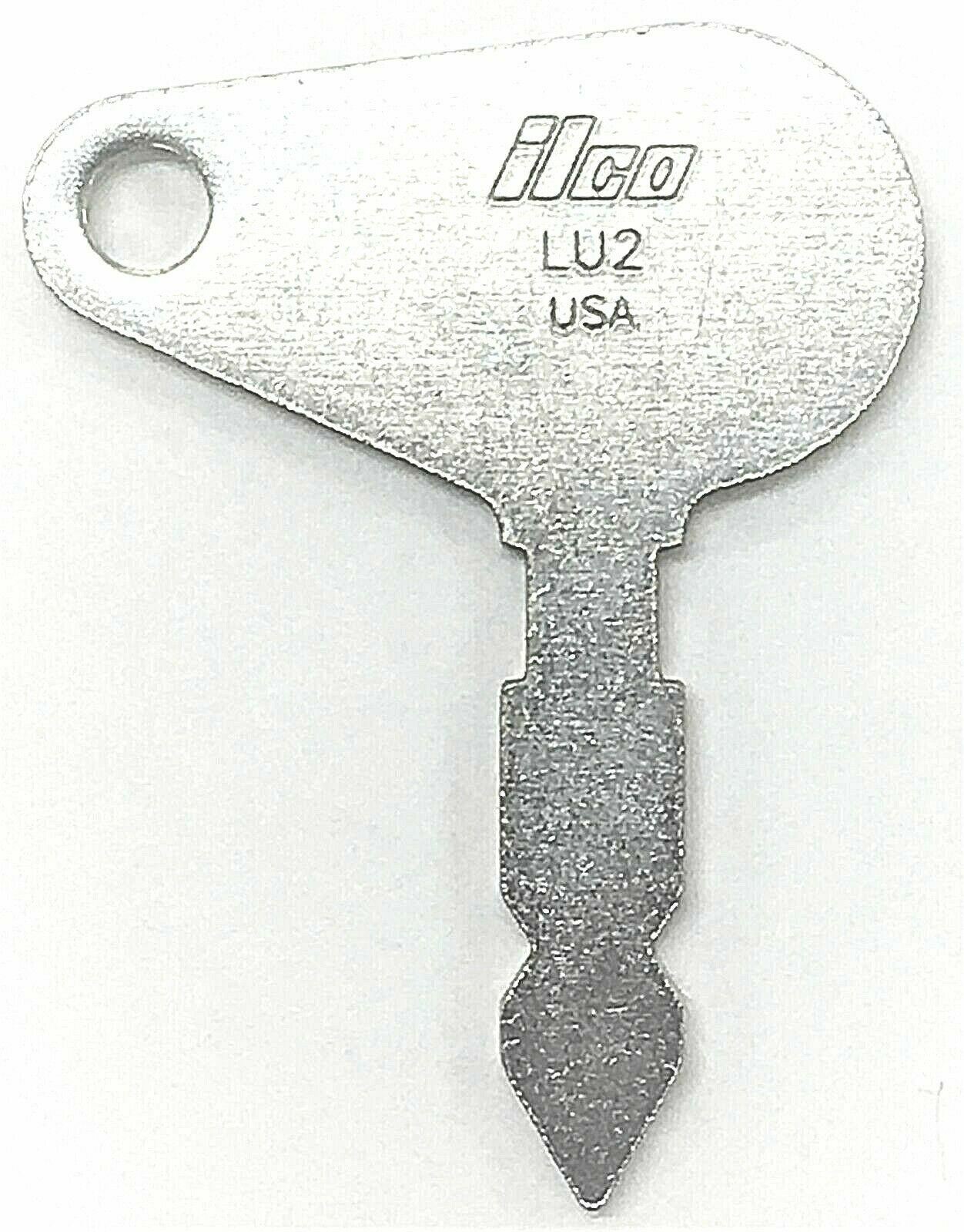 1 Lucas Equipment Lock Key Blank LU2 BH12-SI Keys Blanks | eBay