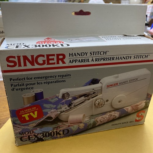Singer Handy Stitch Portable Travel Sewing CEX300KD In Box | eBay