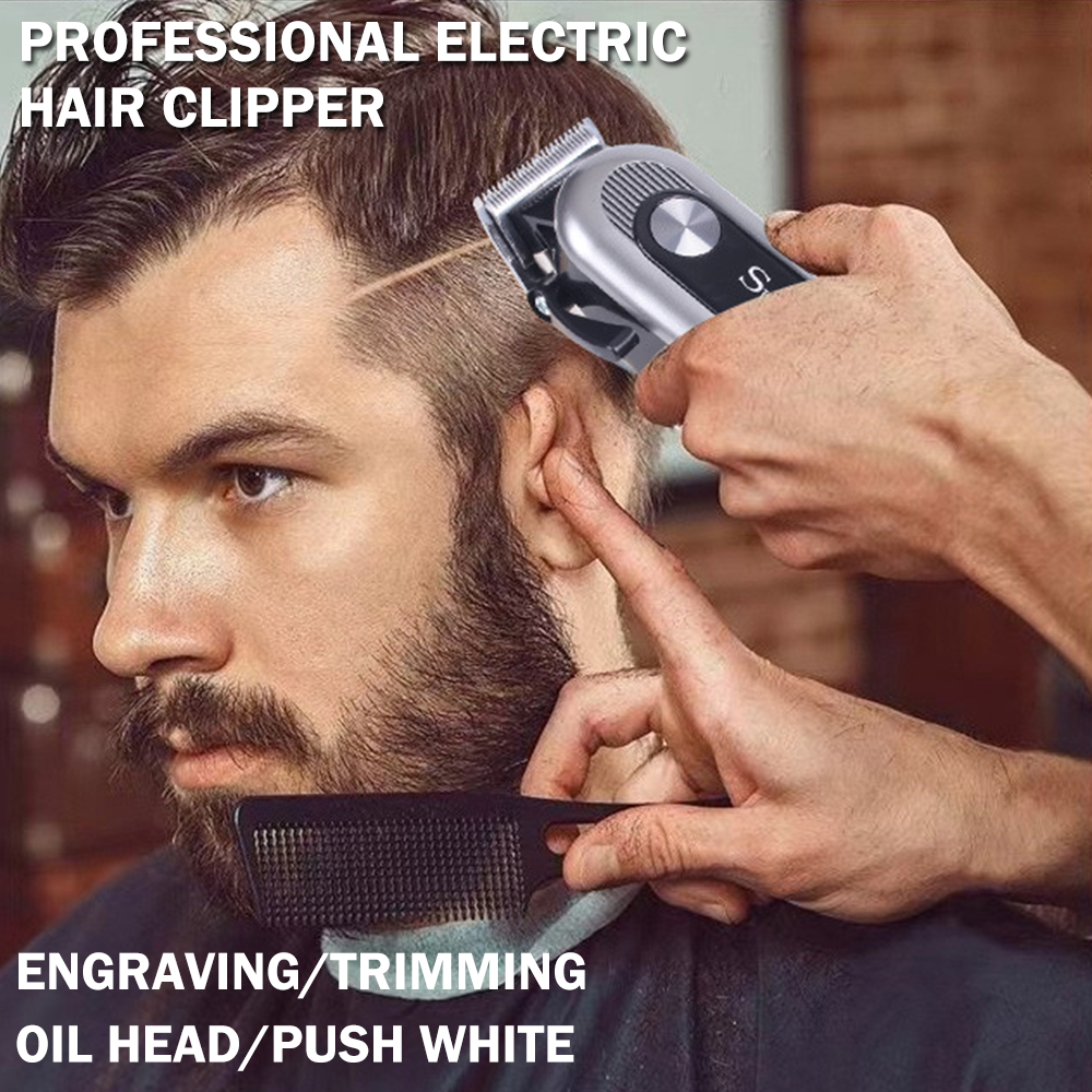 SURKER Mens Hair Clippers Cordless 0.00mm Hair Trimmer Professional ...