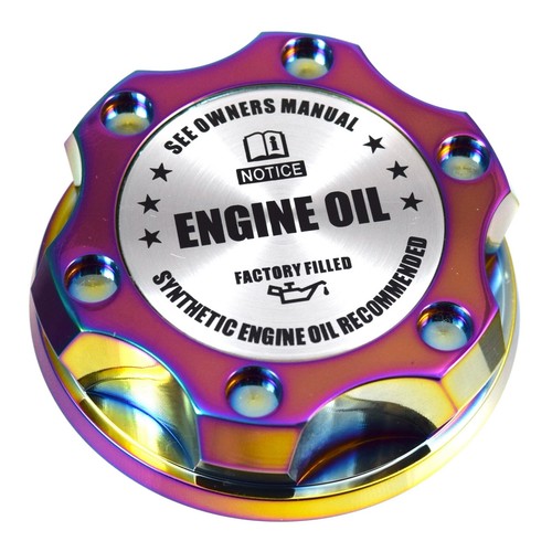 Neo Chrome Oil Filler Cap Silver Engine Oil Fits Ford 7.3L 6.0L 6.4L ...