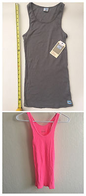 NWT TOMS Vintage Cotton Tank Top in Charcoal Gray XS+ FREE Jcrew Tank ...