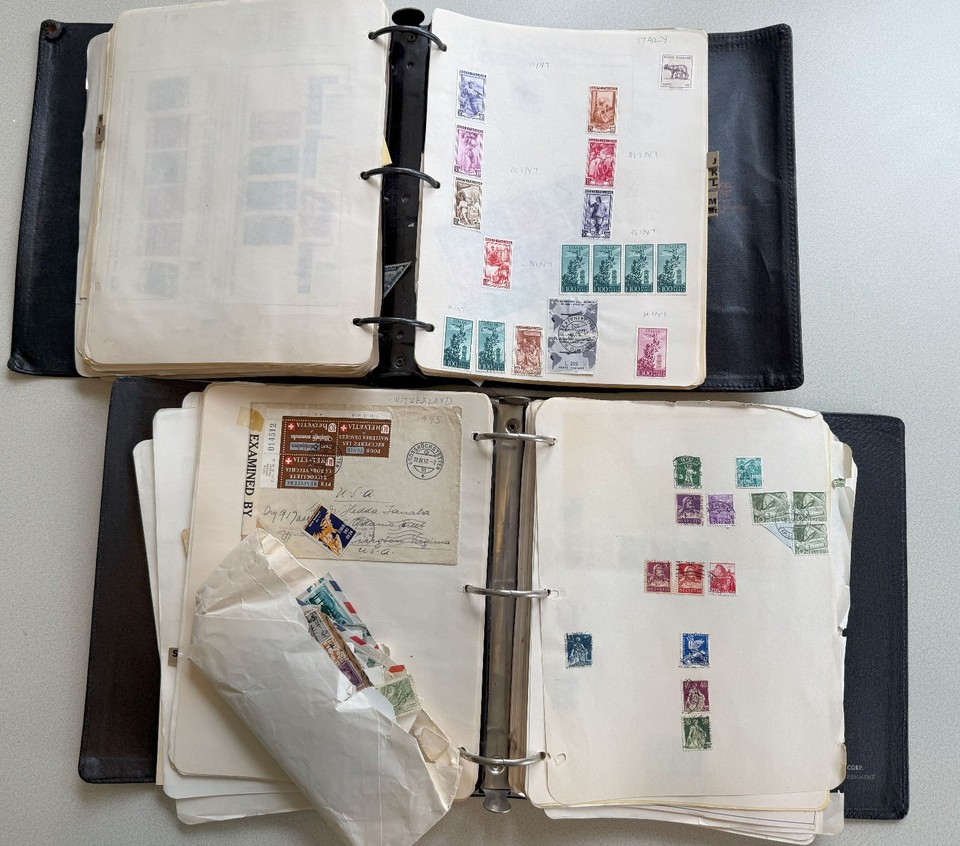 International Stamp Collection sorted by country, early 20th century to ...