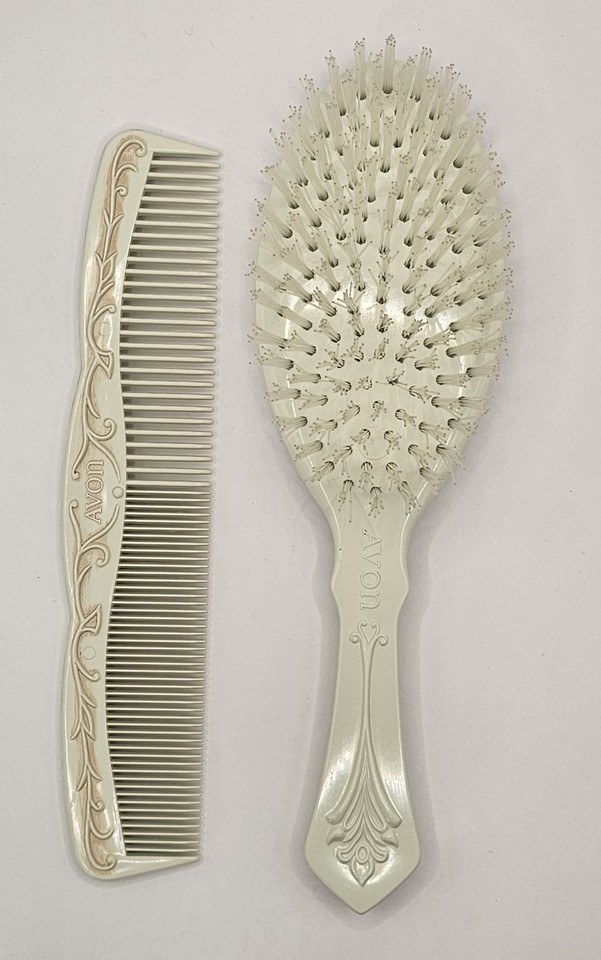 Vintage Avon Past and Present BRUSH AND COMB SET Without Box. EUC | eBay
