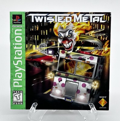 MANUAL ONLY! Sony Playstation 1 PS1 Twisted Metal Greatest Hits Green ...