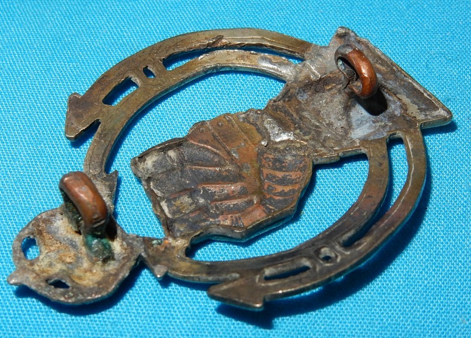 WW2 ROYAL ARMOURED CORPS REGIMENT BRITISH MILITARY CAP BADGE WORLD WAR ...