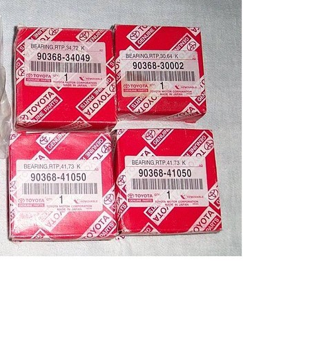 NEW Toyota Corolla GT-S AE86 Differential/Diff Bearings LSD Ring/Pinion ...