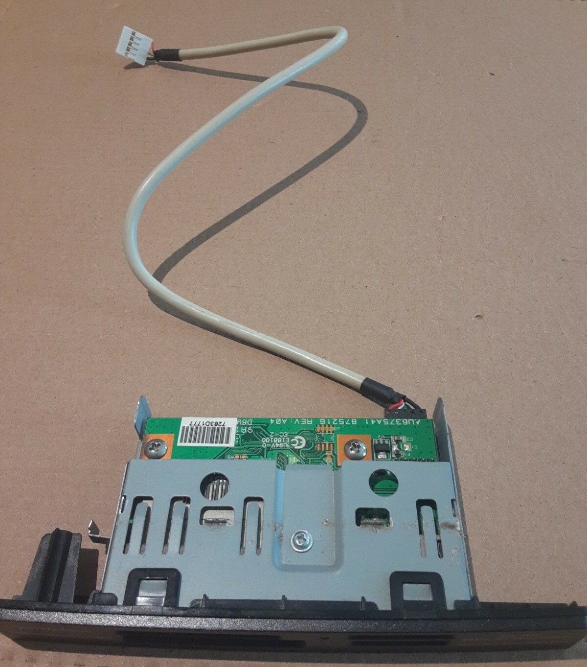 HP Pavilion A6000 SERIES MEDIA CARD READER P/N 5070-2566 R5111-01E ...