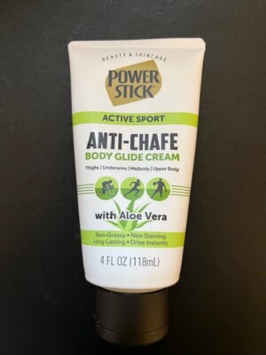 New ! Power Stick Active Sport Anti-Chafe Body Glide Cream with Aloe ...