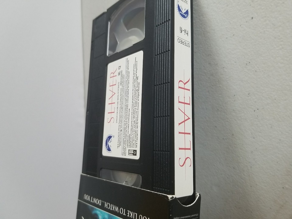 Sliver VHS Sharon Stone, William Baldwin, Tom Berenger 97363272236| eBay