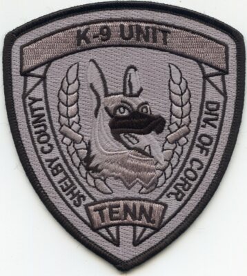 SHELBY COUNTY TENNESSEE TN DOC CORRECTIONS SHERIFF K-9 POLICE PATCH | eBay