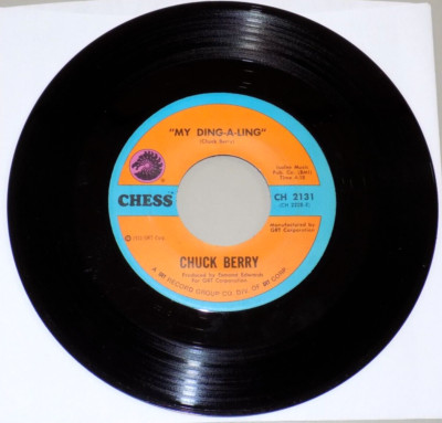 CHUCK BERRY MY DING-A-LING 7" 45 RECORD "NICE" | eBay
