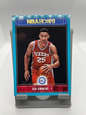 2017-18 Panini NBA Hoops Ben Simmons Teal /125 #2. 76’ers | eBay