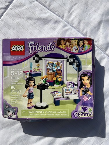 Lego Friends Emma's Photo Studio 41305 Building Kit 96 Pcs Retired Set ...