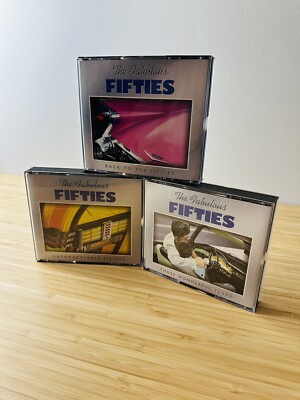 THE FABULOUS FIFTIES CD LOT WONDERFUL YEARS BACK TO UNFORGETTABLE 50s ...