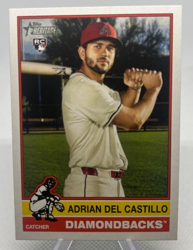 Adrian Del Castillo 2025 Topps Heritage-#270 (RC) Arizona Diamondbacks ...