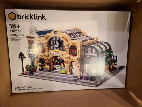 LEGO Bricklink Designer Brick Cross Train Station 910034 | Sealed | New ...