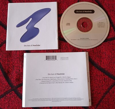 NEW ORDER ** The Best Of ** ORIGINAL 1994 GERMANY CD | eBay