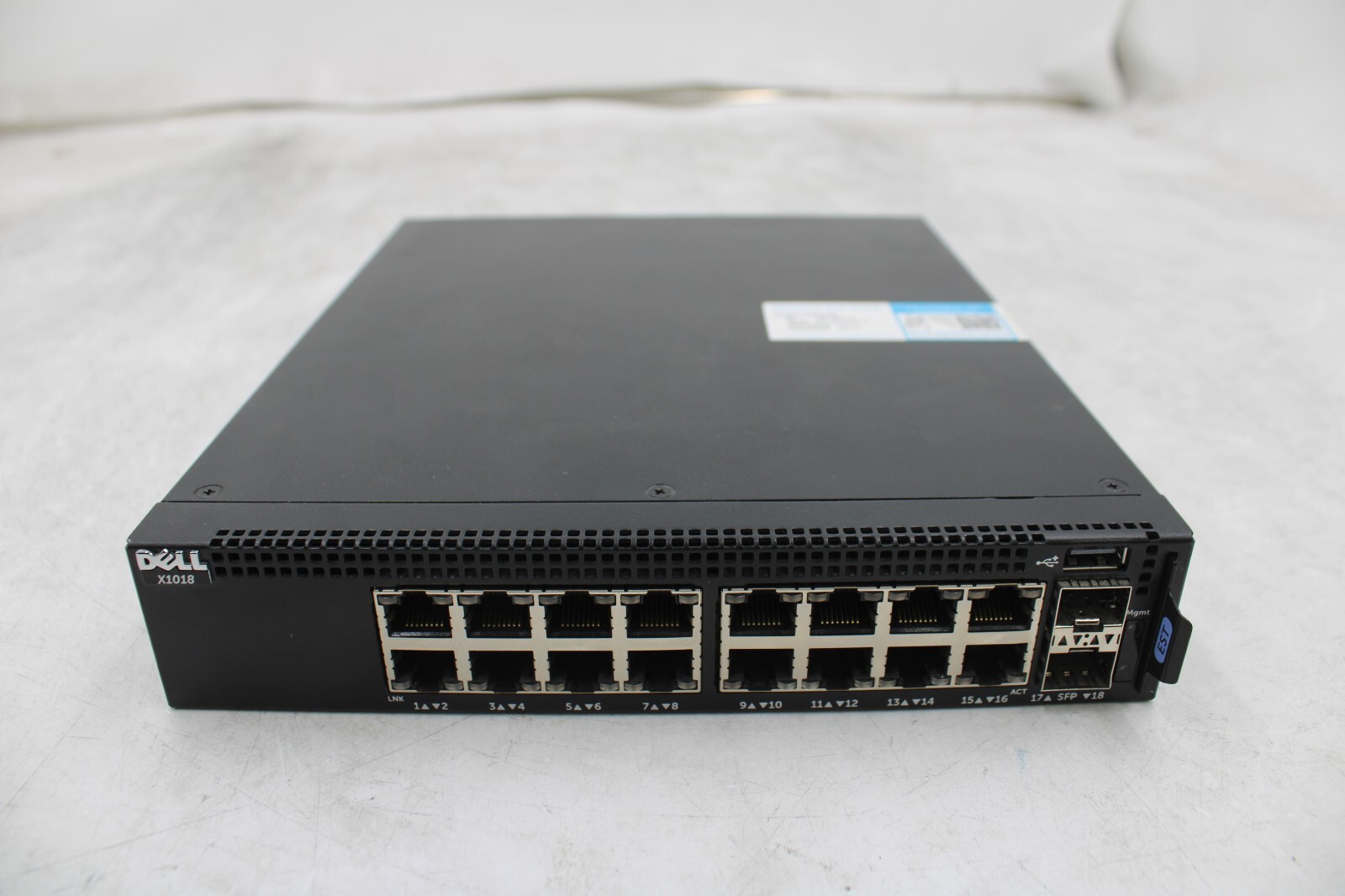 Dell X1018 16-Port Gigabit Ethernet Managed Network Switch TESTED | eBay