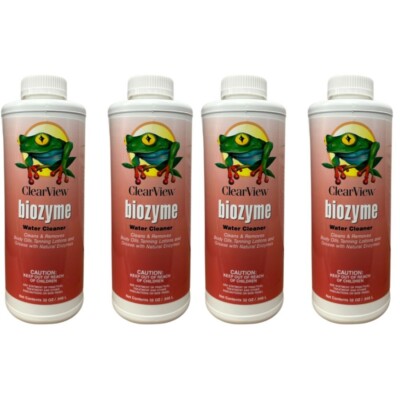 ClearView Biozyme Water Cleaner 32 Oz. OREQ | CVLBZQT12 (4 Pack) | eBay