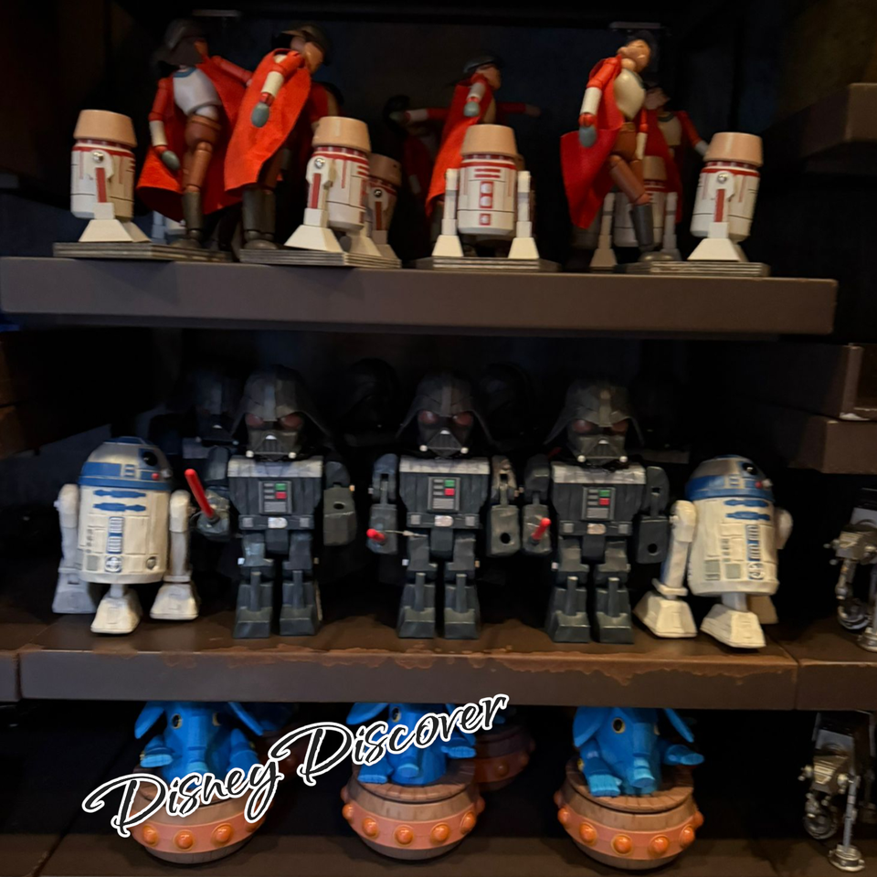 Disney Parks Star Wars Galaxy's Edge Darth Vader Wood Toydarian ...