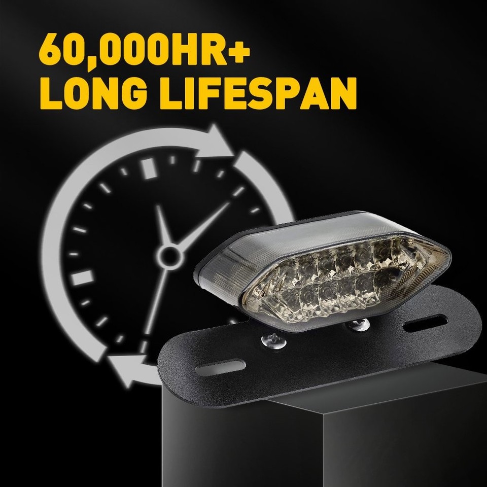 Motorcycle LED Turn Signals Brake Tail Light For Honda Shadow Spirit ...