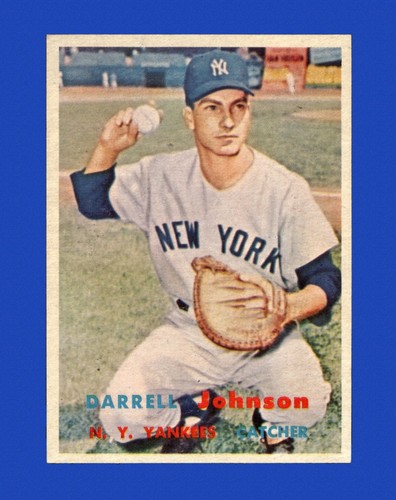 1957 Topps Set-Break #306 Darrell Johnson EX-EXMINT *GMCARDS* | eBay