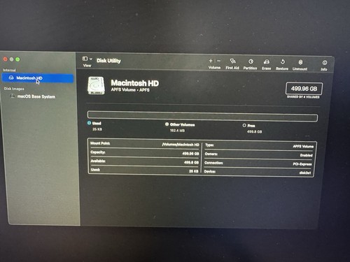 Mac Mini A1993 (2018) i5-8500 3.00GHz 8GB RAM 512GB SSD***please Read ...