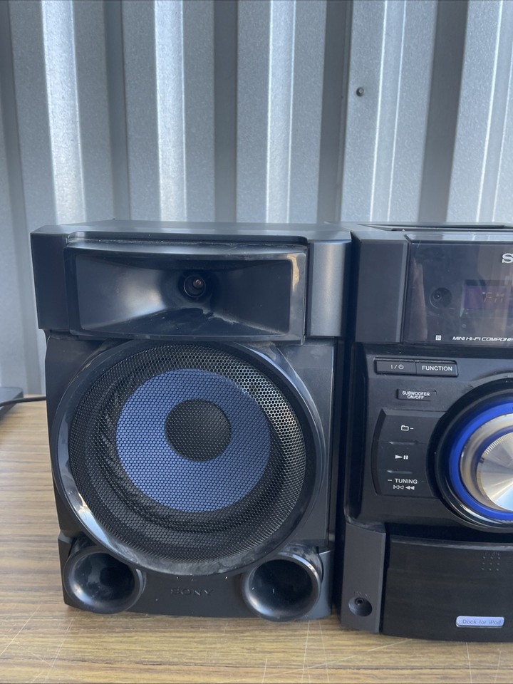 Sony MHC-EC909iP iPod HI-FI Component AM/FM CD Shelf Stereo System | eBay