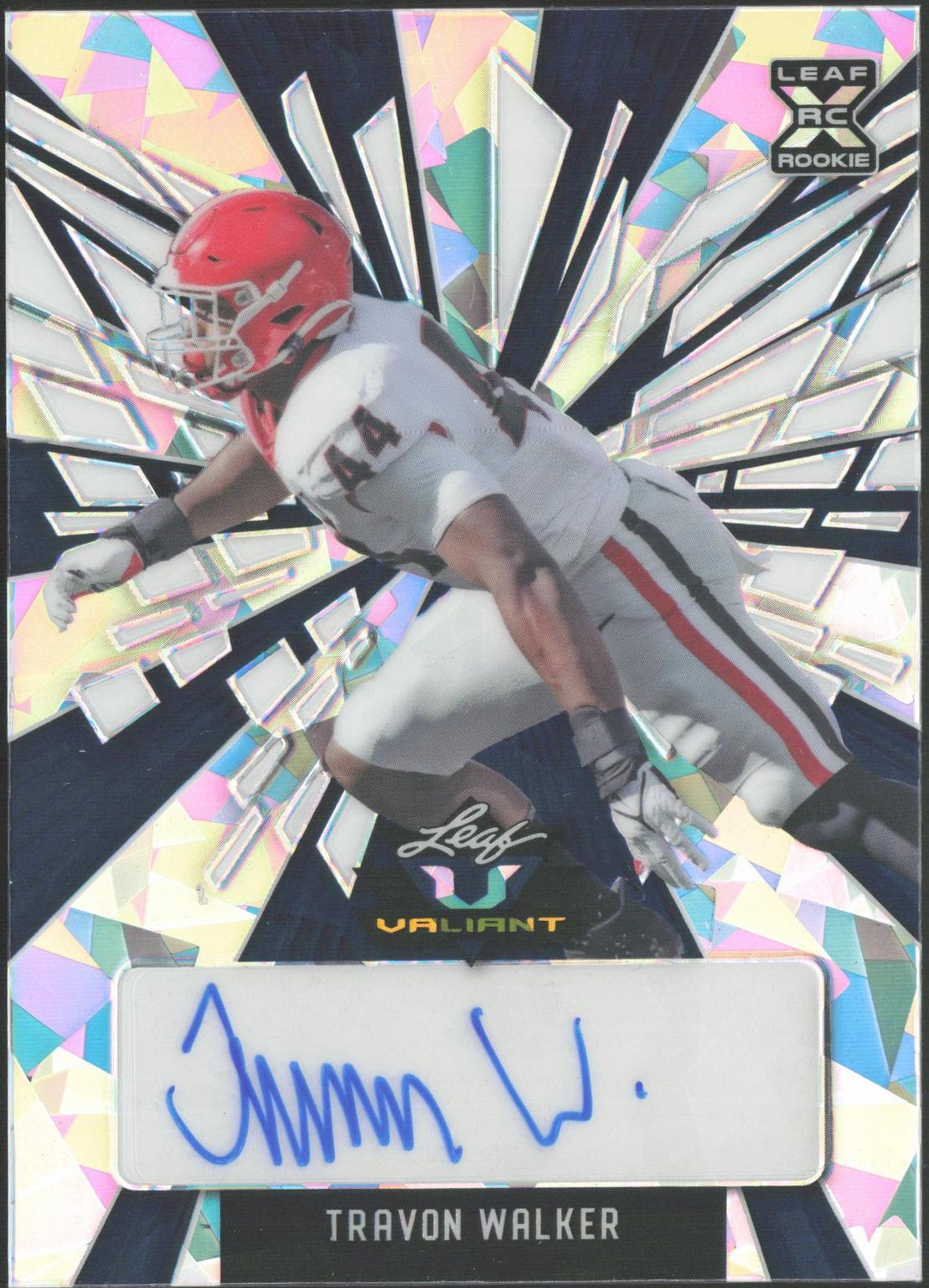 2022 Leaf Valiant - Travon Walker #BA-TW1 Purple /15 (AU, RC) for sale ...