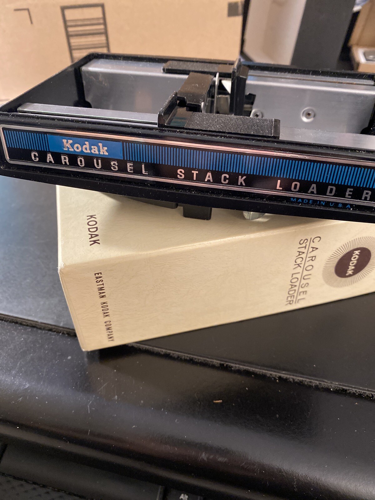 Vintage Kodak Carousel Stack Loader -40 Slides-Original Box And ...