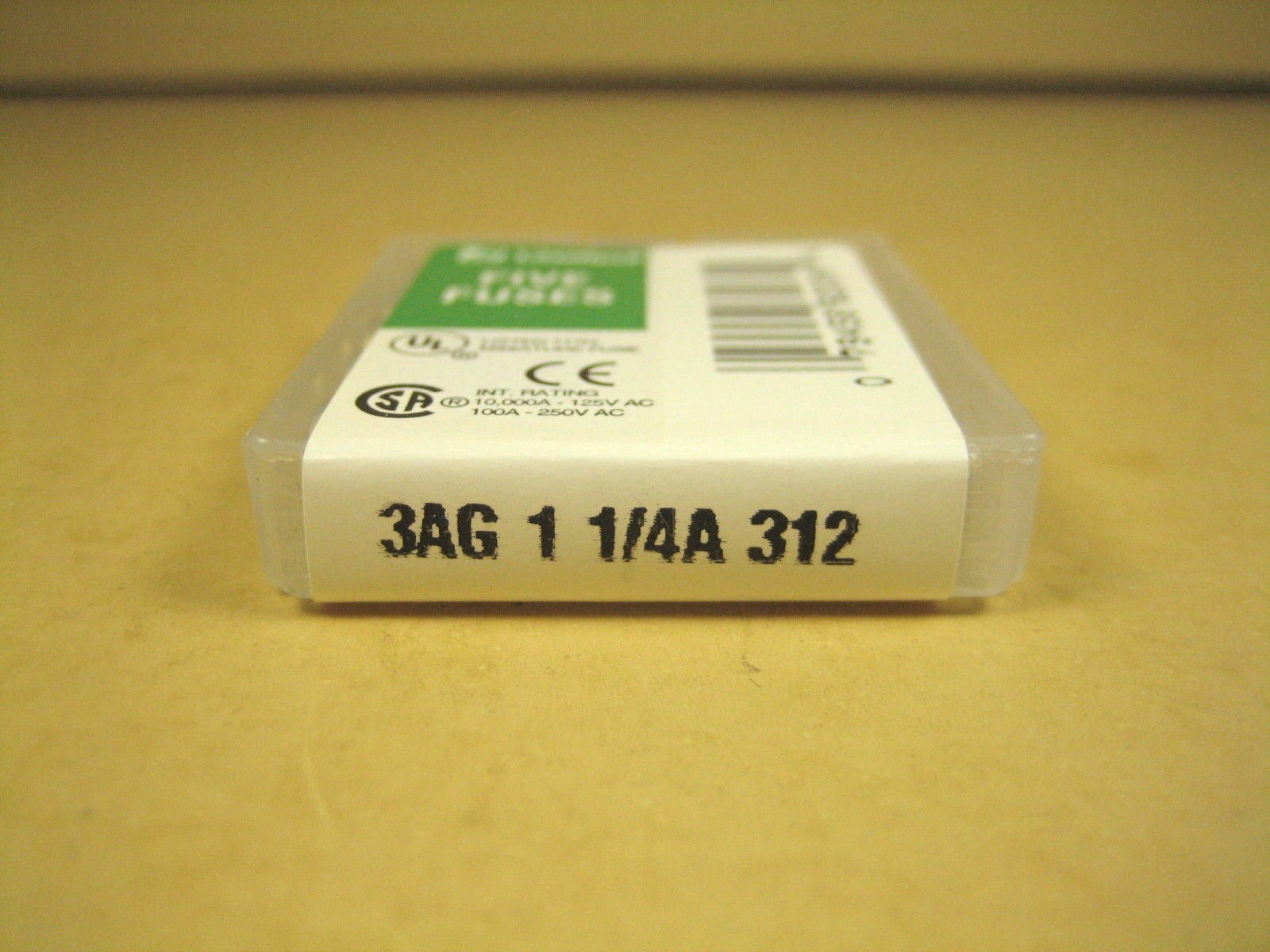 Littelfuse 3AG 1-1/4A 312 Fuse 5 Pack, lot of 17 packs! | eBay