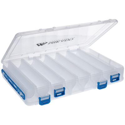 Mikado Double Sided Fishing Lure Tackle Box - Spinner Lure Box | eBay