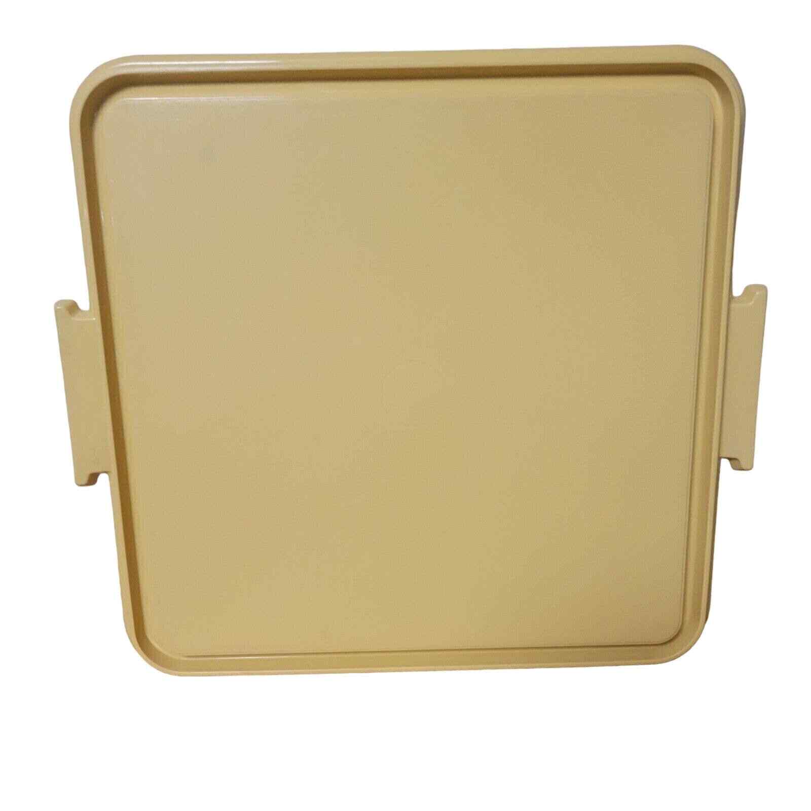 Vintage Harvest Gold Tupperware Square Cake Carrier Taker w/ Lid | eBay