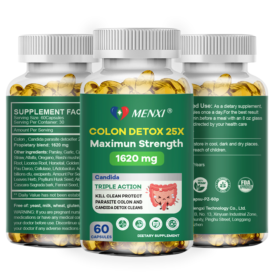 HUMAN PARASITE CLEANSE TAPEWORM STOMACH COLON HEALTH Kill Parasites ...